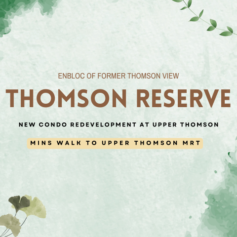 Thomson Reserve | Launching 2026 at Upper Thomson, District 20